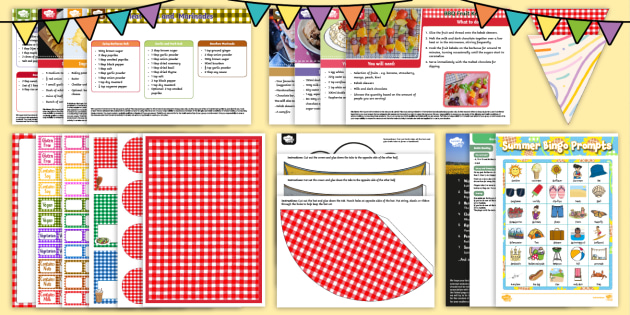 BBQ Printables Party Pack | Twinkl Party (teacher made)