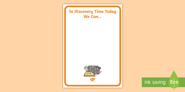 In Discovery Time We Can Display Poster