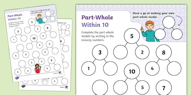 Part Part Whole Interactive Worksheet