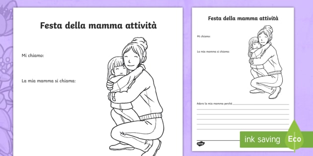 Attività per la Festa della Mamma | Scuola Primaria