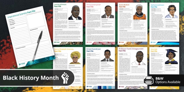Black History Month: Black Scientists Fact Files | Beyond