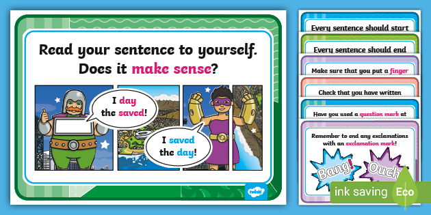 How To Make A Super Sentence (Teacher-Made)