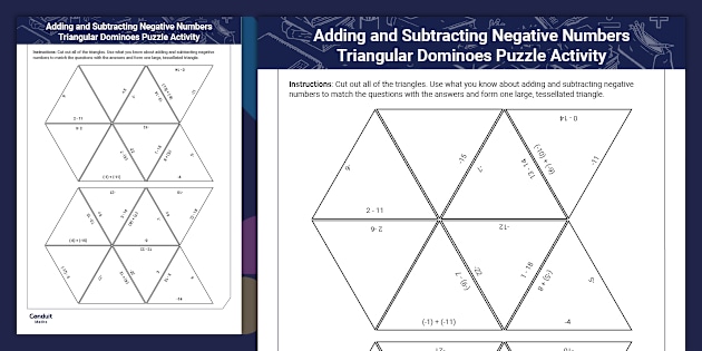 Negative Numbers Resources | twinkl.co.uk
