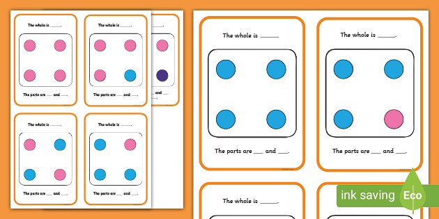 👉 Composition of Number 4 Dice Cards (teacher made)