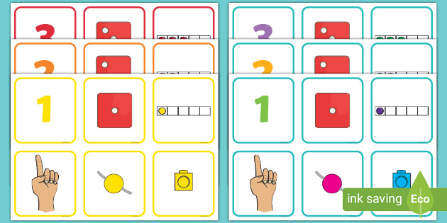 Matching 1 2 3 Worksheet