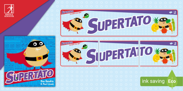 Supertato Display Banner - Twinkl - EYFS/KS1 Resources