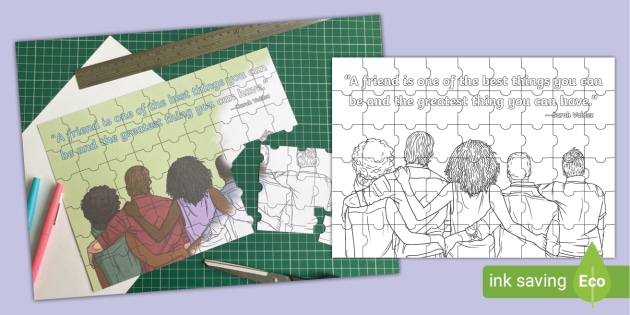 International Day of Friendship Collaborative Colouring 3-6