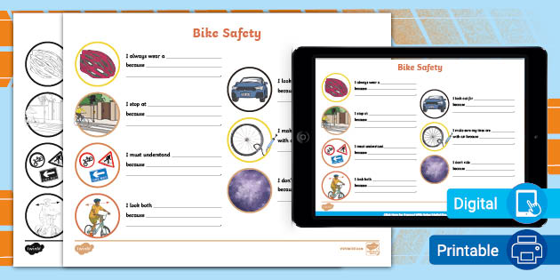 Bike Safety Activity (Teacher-Made)