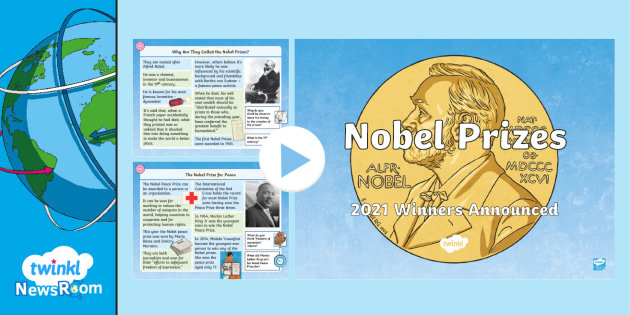 Nobel Prizes 2021 PowerPoint for Children | Twinkl NewsRoom