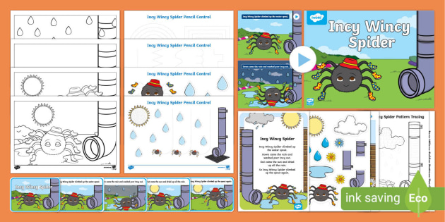 Incy Wincy Spider Lesson Pack | EYLF Resources | Twinkl