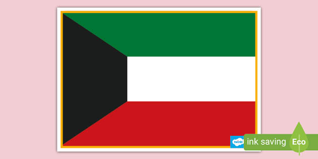 FREE! - Kuwait Flag Poster - Flag Display Posters | Twinkl