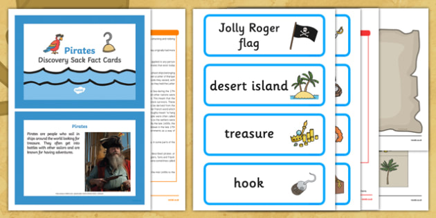 Pirates Discovery Sack (teacher made)