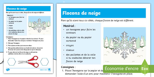 Comment Faire Des Flocons De Neige Pour Les Enfants