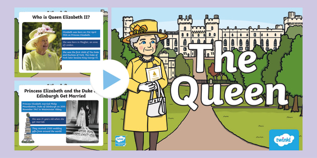 EYFS Queen Elizabeth II PowerPoint (teacher made)