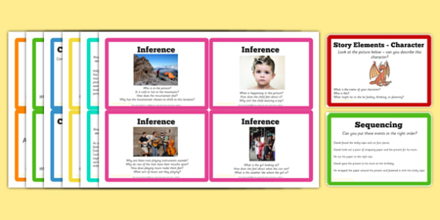 Reading Task Cards (teacher made)