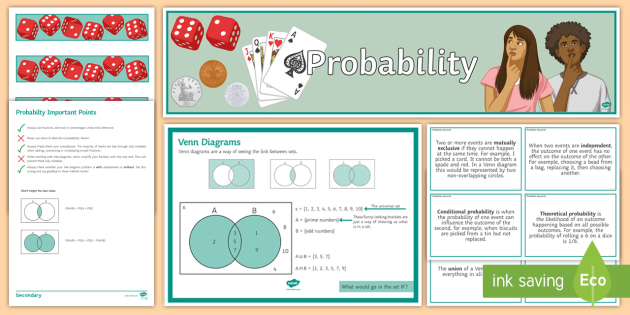 Probability Display Pack (teacher made)