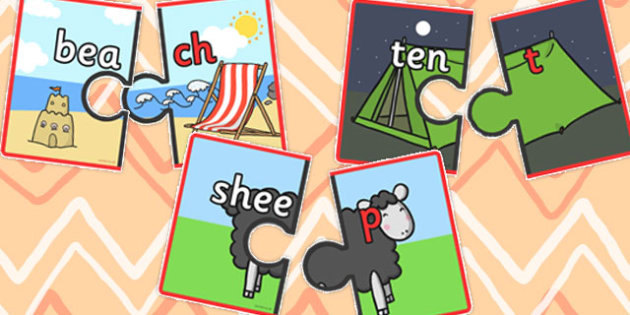 Final Phoneme Deletion Jigsaws - puzzle, activities, activity