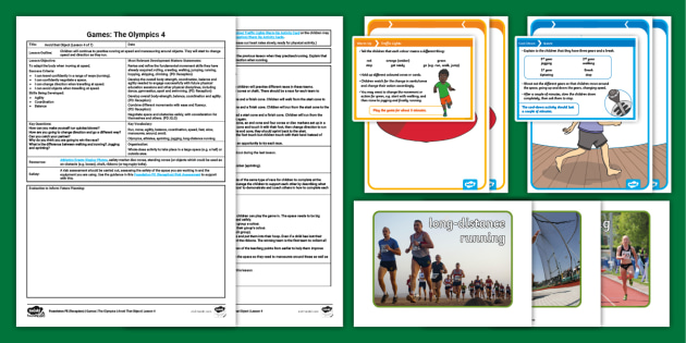 EYFS PE Games - The Olympics Lesson Pack 4 Avoid That Object