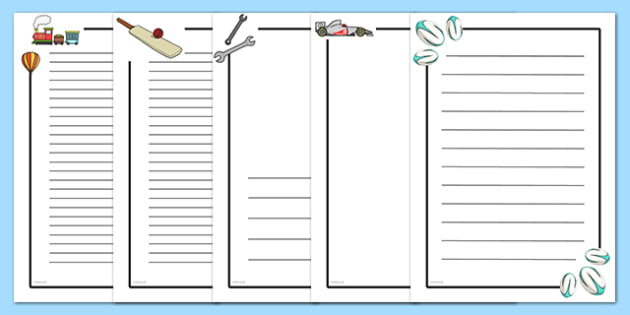 Father's Day Page Border Pack (teacher made)