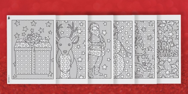 Christmas Mindfulness Colouring (Teacher-Made)