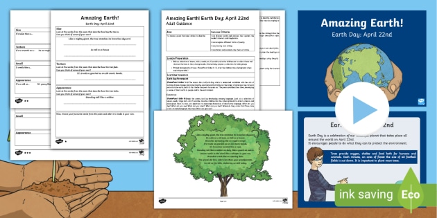 Earth Day Poetry Activity Pack | KS1 & KS2 Earth Day