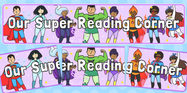 👉 Our Super Reading Corner Display Banner (teacher made)