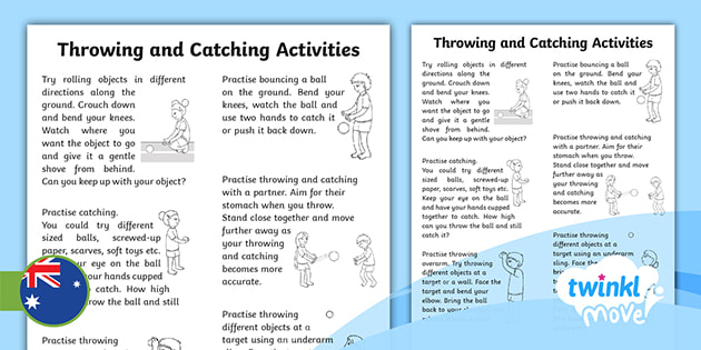 Throwing and Catching | twinkl.com.au