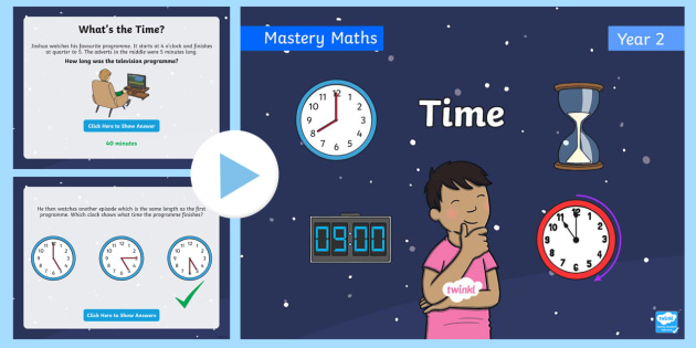 Telling Time Fluency, Reasoning and Problem-Solving Maths Mastery ...