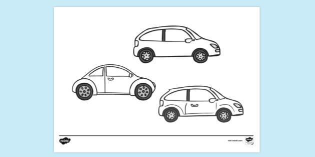 Cars Art Activities | twinkl.co.uk