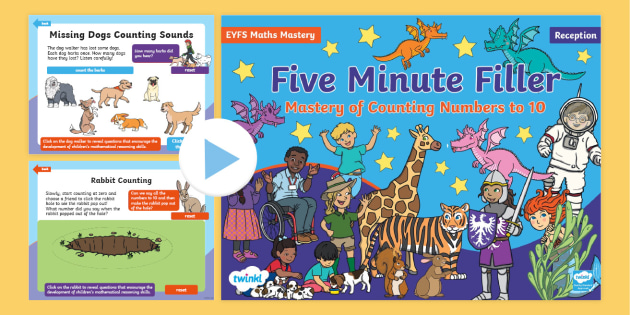 EYFS Five Minute Filler Counting PowerPoint 1 (Reception) EYFS Five Minute Filler Counting PowerPoint 1 (Reception)