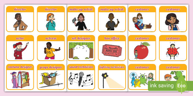 The Theatre Role Play Badges