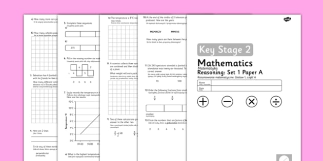 Year 5 Maths Reasoning Tests Set 1 Polish Translation
