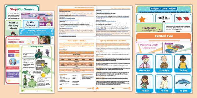 FREE! - Year 1 Term 4 Week 6 Remote Home Learning Pack