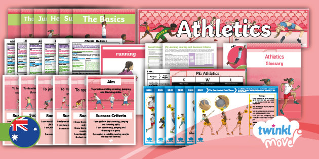 Move PE Year 3 Athletics Unit Pack