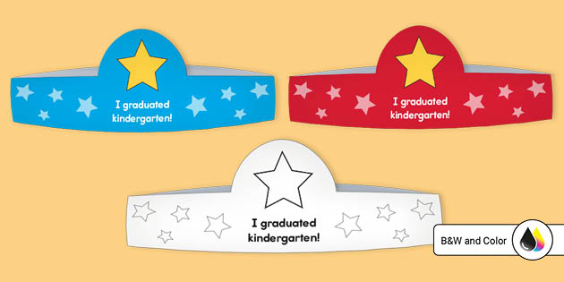 Kindergarten Graduation Headbands (teacher made)