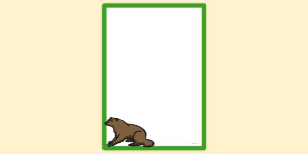 Wolverine Page Border | Page Borders | Twinkl