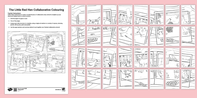 Little Red Hen Crafts | twinkl.co.uk