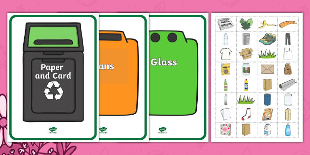 The Messy Magpie Recycling Sorting Activity | Twinkl