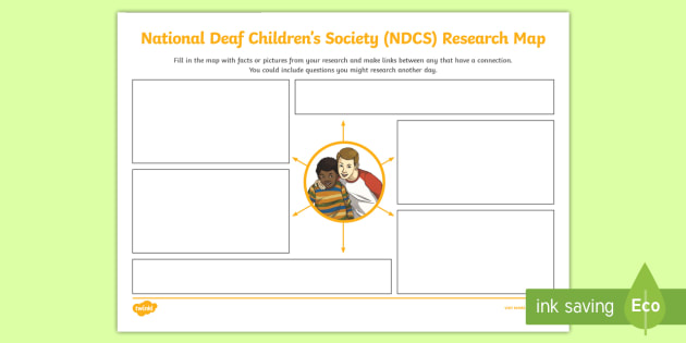 National Deaf Children's Society (NDCS) Research Map