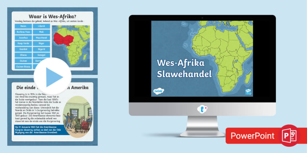 Wes-Afrikaanse Slawehandel PowerPoint Graad 7 Geskiedenis