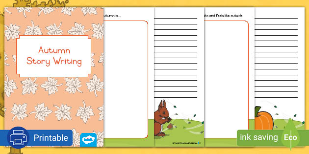Autumn Story Writing Activity Booklet (teacher made)