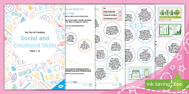 Top Tips for Practising Social/Emotional Skills (Ages 1 - 3)