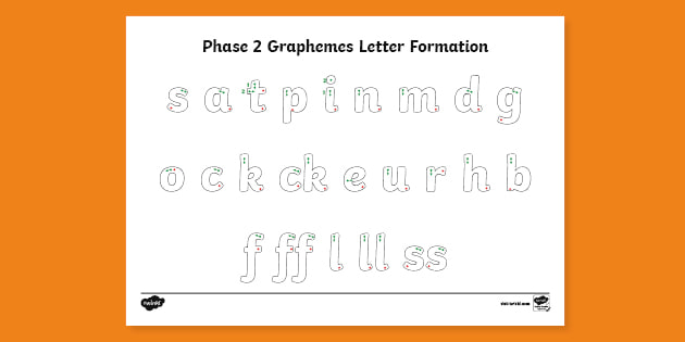 Phase 2 Graphemes Letters Formation Worksheet / Worksheet - Phase 3 Sounds