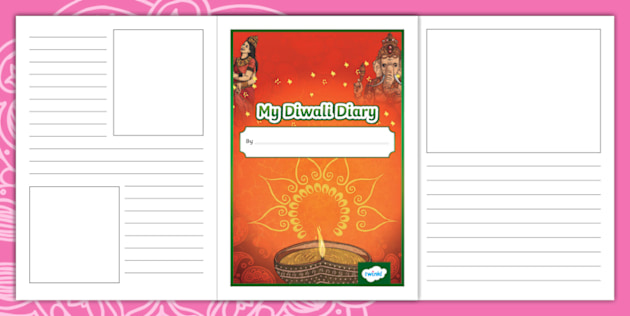 Diwali Writing Frames | twinkl.co.uk