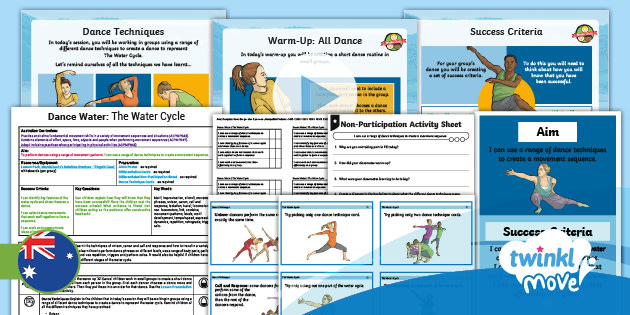 Move PE Year 4 Dance: Water Lesson 6: The Water Cycle