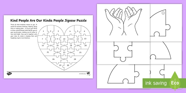 Kindness Puzzle Daily Kindness Archives Gold Arrow Camp California