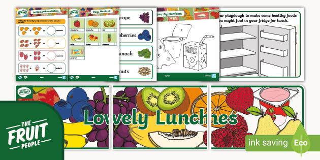 FREE! - Lovely Lunches Balanced Diet Resources for School - Twinkl