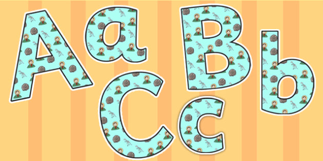 FREE! - Mary Anning Themed A4 Display Lettering