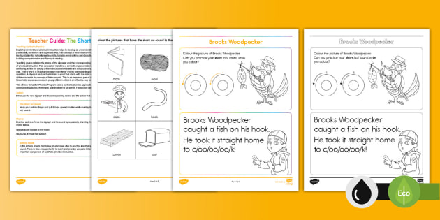 Phonics Canada: The Short 'oo' Sound (teacher made)