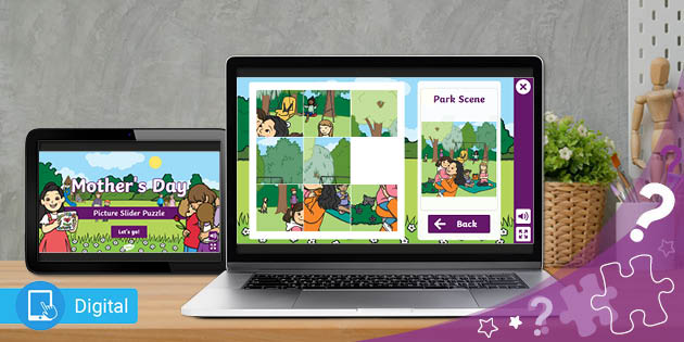 Interactive Mother’s Day Picture Slider Game | Twinkl Go!